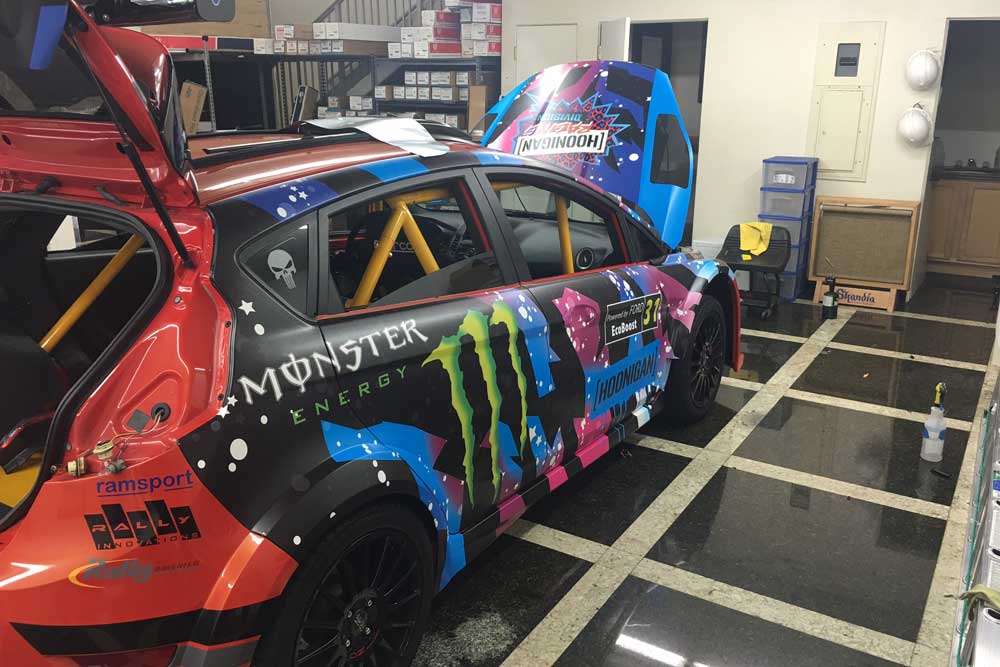 Ford Fiesta Rally Car – Sun Tamers Window Tinting