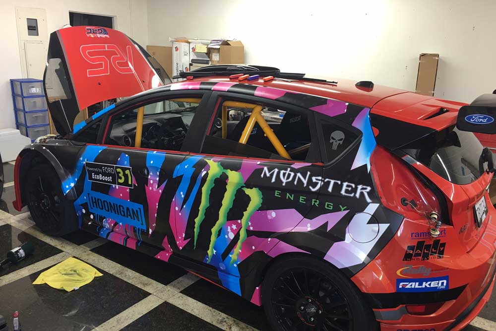 Ford Fiesta Rally Car – Sun Tamers Window Tinting