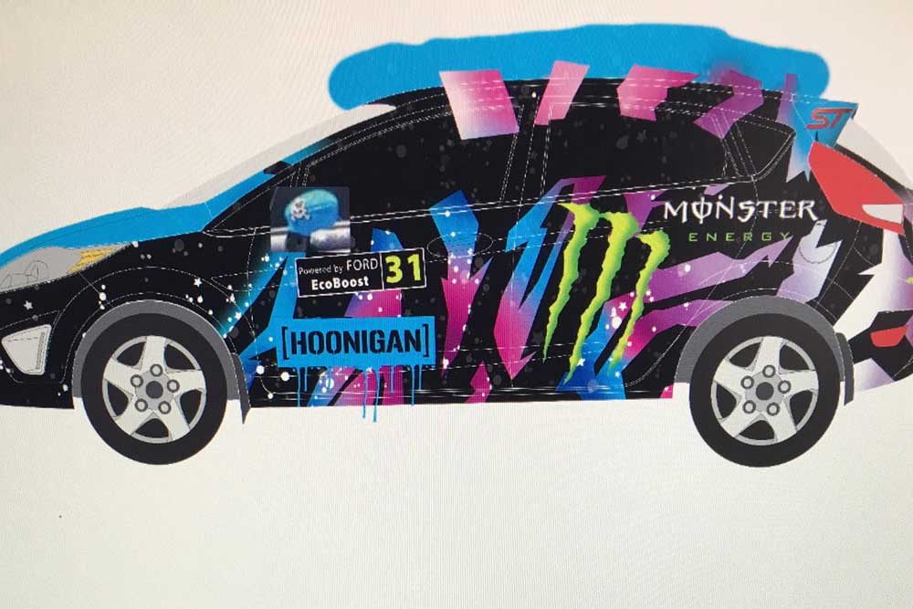 Ford Fiesta Rally Car – Sun Tamers Window Tinting