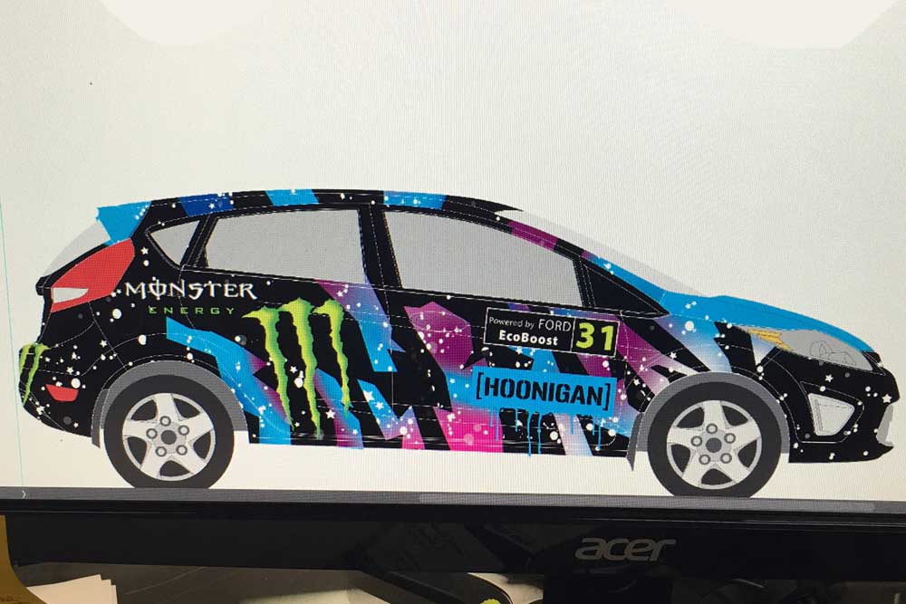 Ford Fiesta Rally Car – Sun Tamers Window Tinting