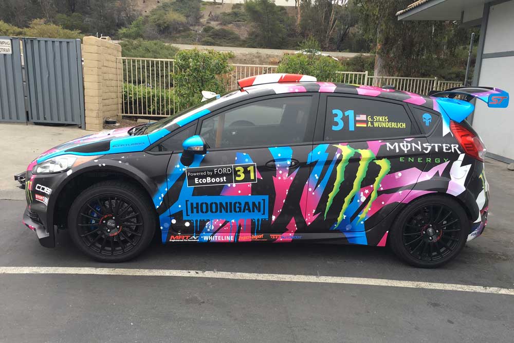 Ford Fiesta Rally Car – Sun Tamers Window Tinting