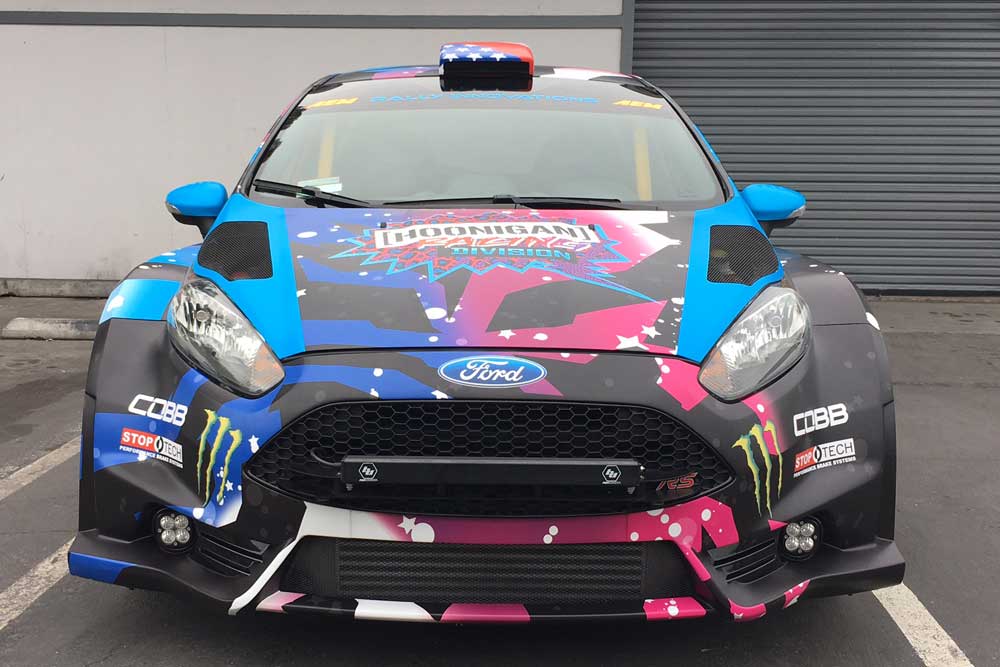 Ford Fiesta Rally Car – Sun Tamers Window Tinting