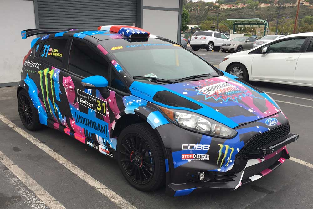 Ford Fiesta Rally Car – Sun Tamers Window Tinting