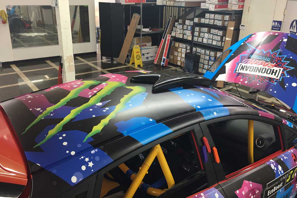 Ford Fiesta Rally Car – Sun Tamers Window Tinting
