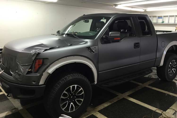 Ford Raptor Color Change Wrap – Sun Tamers Window Tinting
