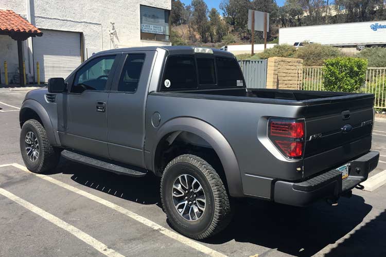 Ford Raptor Color Change Wrap – Sun Tamers Window Tinting