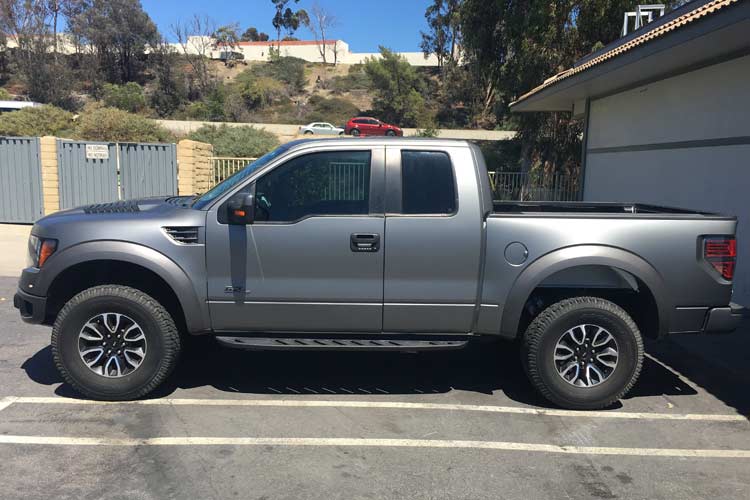 Ford Raptor Color Change Wrap – Sun Tamers Window Tinting